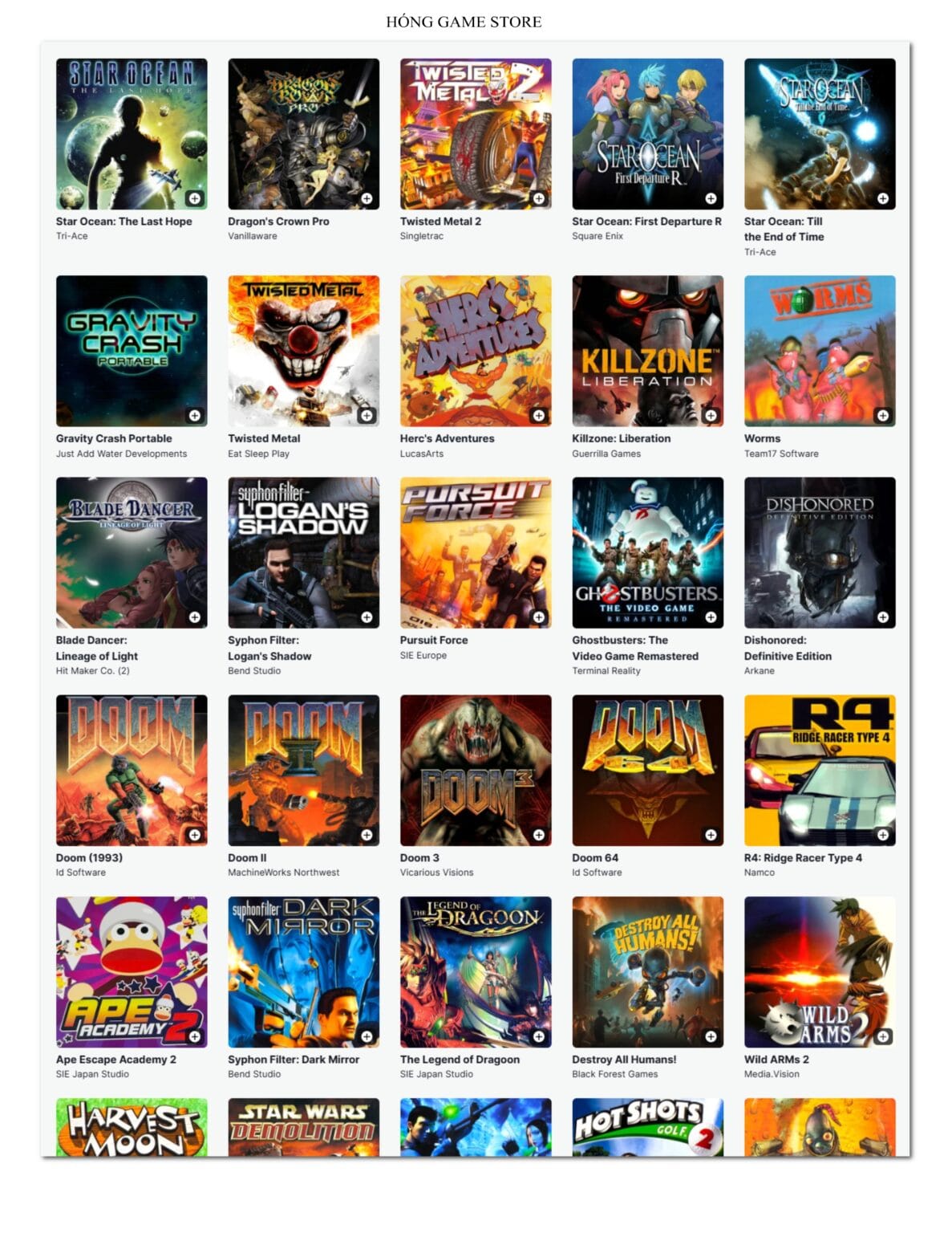 CẬP NHẬT DANH SÁCH KHO 500 GAME GÓI PLAYSTATION PLUS EXTRA VÀ 1000 GAME ...